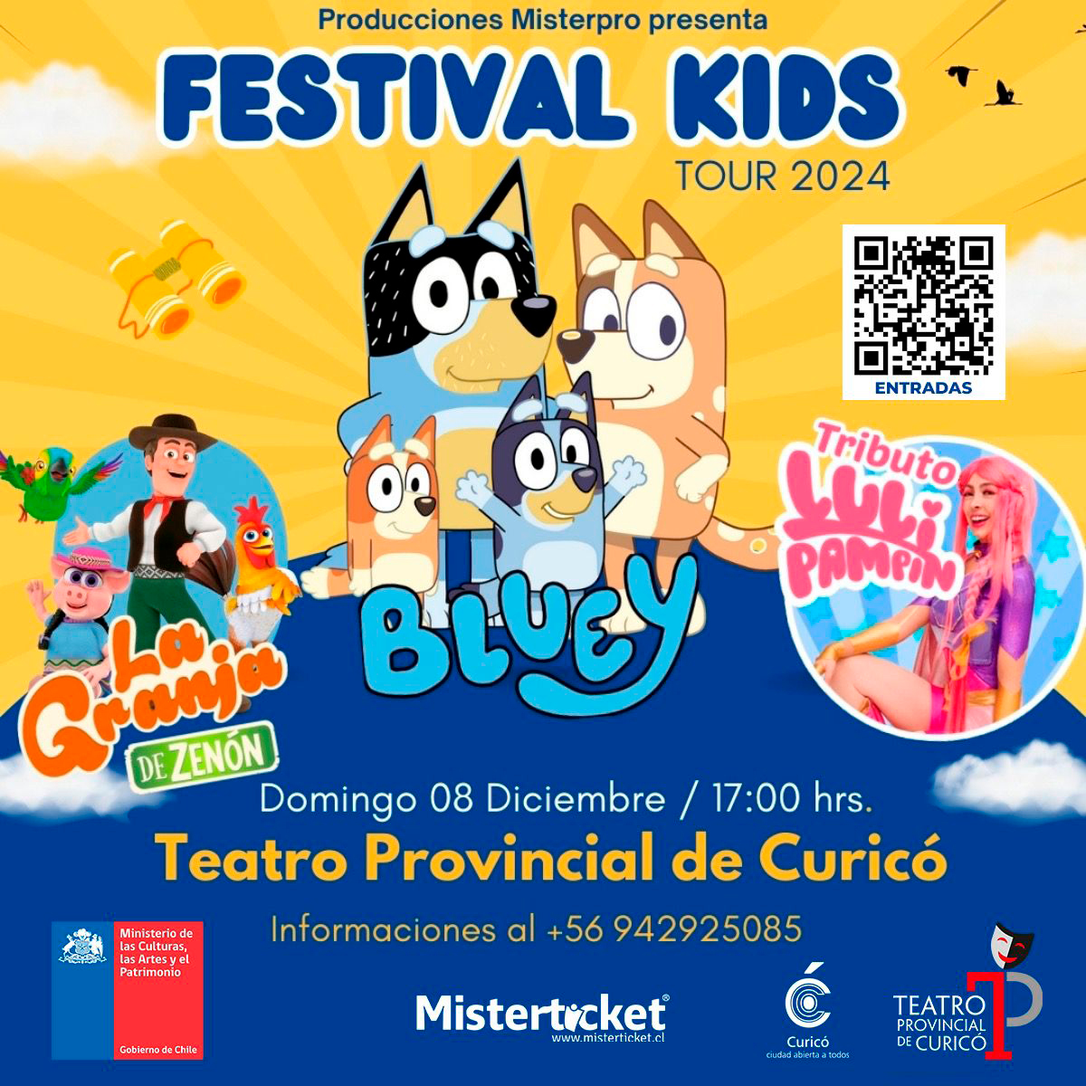 Festival Kids Tour 2024 - Teatro Provincial Curico